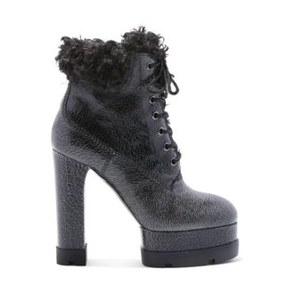 Casadei Mountain Lover Schn&uuml;rstiefeletten - - Shoes - Damen - Schwarzk - 38 EU