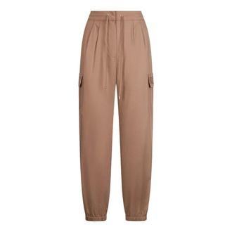 Liu Jo Femme, Pantalons, Beige, Taille: 44 FR Cargo Pant