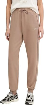 Guess Femme, Pantalons, Brun, Taille: 44 FR Studs Logo Pantalons de surv&ecirc;tement