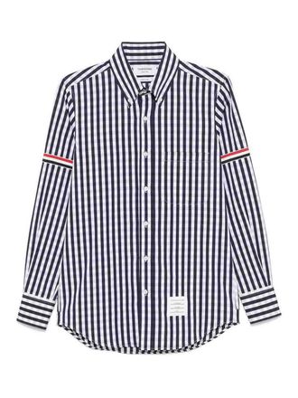 Thom Browne Chemise - Bleu Fonc&eacute;
