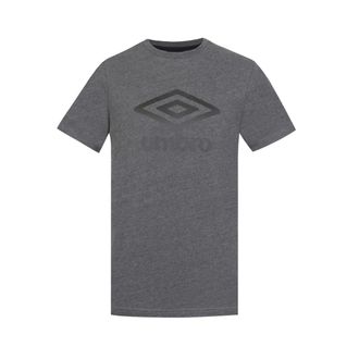 Umbro T-Shirt aus Baumwolle mit gro&szlig;em Logo, f&uuml;r Herren, grau, XXL