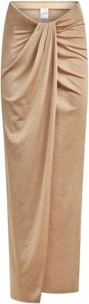 Andamane Femme, Jupes, Jaune, Taille: 42 FR Anja Midi Skirt