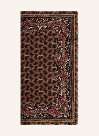 Etro Etro Tuch Aida braun