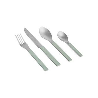 HAY Set de couverts MVS - Vert - Acier inoxydable - Designer Muller Van Severen