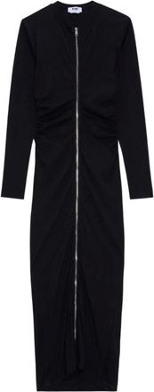 Msgm Msgm, Femme, Robes, Noir, Taille: 40 FR Maxi Dress
