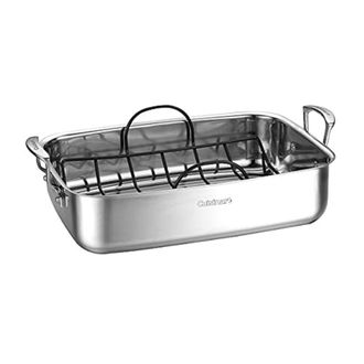 Cuisinart 7117-15NSR 38,1 cm Edelstahlbräter mit Antihaft-Gestell