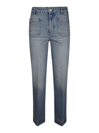 Victoria Beckham Bootcut Jeans - Blau