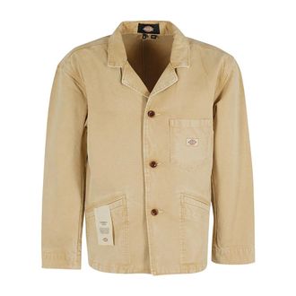 Dickies Stilvolle Holton Jacke f&uuml;r M&auml;nner - - Jackets - Herren - Beige - M