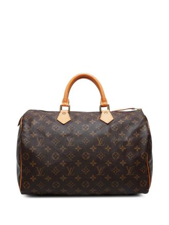 Louis Vuitton 1999 Monogram Speedy Handtasche - Braun