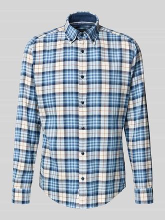 Olymp Level 5 Regular Fit Freizeithemd mit Button-Down-Kragen