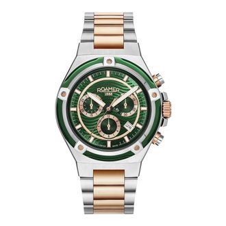 Roamer Tempomaster Chrono - Homme - Accessoires - Vert - Taille: ONE Size