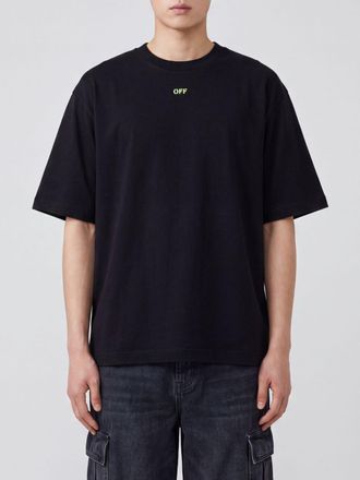 Off-white T-shirt en coton avec mini logo