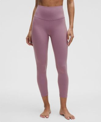lululemon Pantacourt Align taille haute pour Femmes - 58 cm - Violet - Taille 10