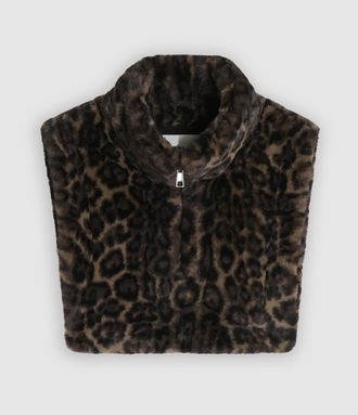 Apparis Plastron Jamie Dark Leopard
