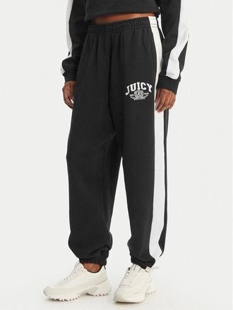 Juicy Couture Jogginghose College JCSBJ126402 Schwarz Relaxed Fit