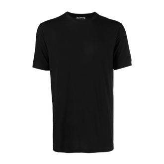 Giorgio Armani Homme, Tops, Noir, Taille: 4XL T-shirt Icon à col rond