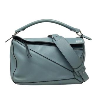 Loewe Pre-owned Puzzle Bag - Femme - Pre-owned - Bleu - Taille: ONE Size