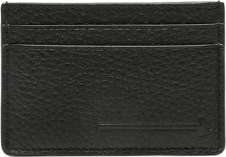 Tom Ford Homme, Accessoires, Noir, Taille: ONE Size Porte-cartes en Cuir Italien