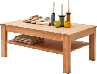 Möbelando Couchtisch Wohnzimmertisch Sofatisch Holztisch Ablagetisch Tisch Leduc I