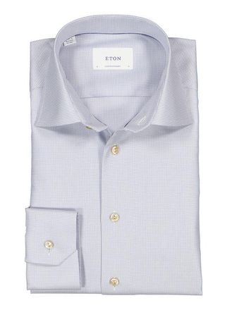 Eton Herren Hemd blau
