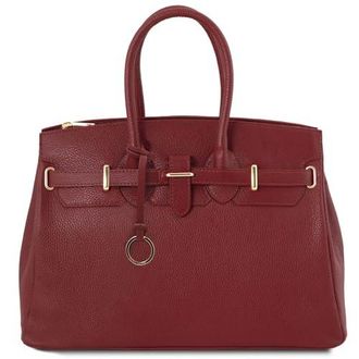 Tuscany Leather TLBag Sac &agrave; main pour femme avec finitions couleur or