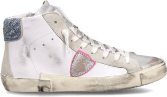 Philippe Model Prsx Tennis - Femme - Chaussures - Blanc - Taille: 37 EU