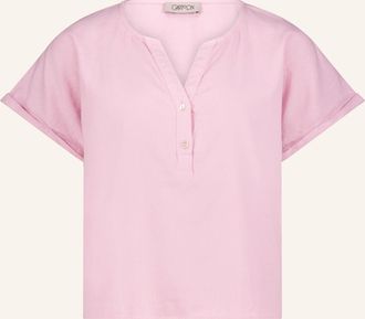Cartoon Cartoon Blusenshirt Mit Leinen rosa