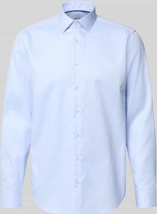 Jake*s Regular Fit Business Hemd aus Baumwolle mit Kentkragen