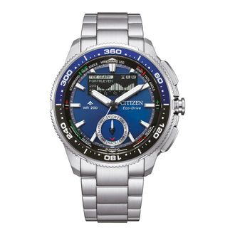 Citizen Citizen, Homme, Accessoires, Bleu, Taille: ONE Size Montre Eco Drive