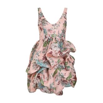 Zimmermann Mini-Kleid mit Drapierung - - Dresses - Damen - Mehrfarbig - M