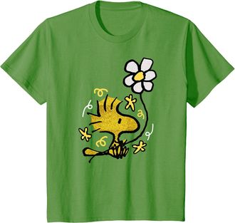 Peanuts Erdn&uuml;sse - Woodstock Flower T-Shirt