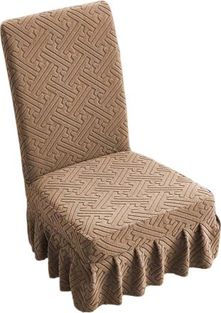 Generico F&uuml;r Esszimmerst&uuml;hle, abnehmbar, elastisch, f&uuml;r die R&uuml;ckenlehne, f&uuml;r K&uuml;che, Zuhause, Restaurant, Hochzeit, Weihnachten, Valentinstag, Ostern, Bankett