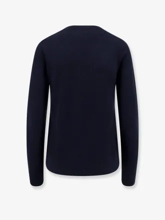 Max Mara Womens Idonero Wool Sweater Blue