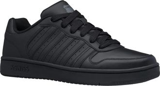 K-Swiss Court Palisades - Schuhe für Damen und Herren - Vintage-Tennisstil hohem Komfort - Cupsohle, Leder-Obermaterial, Schnürung - FARBE - GRÖSSE