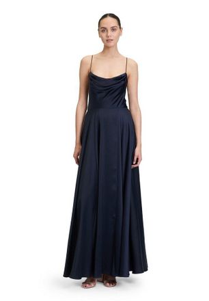 Vera Mont Abendkleid Damen mit Wasserfallausschnitt Material