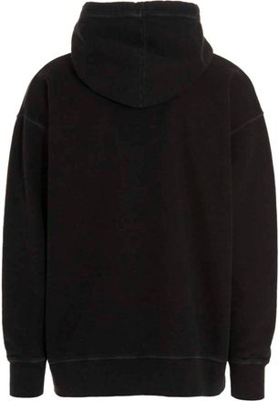 Dsquared2 Logo-Print Cotton Hoodie - Black