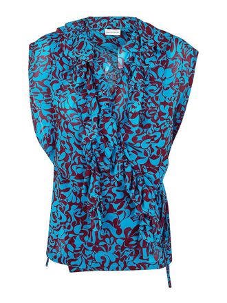 Dries Van Noten Blouse - Bleu