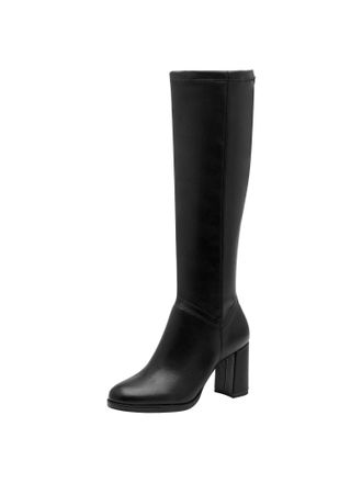 Tamaris Damen Stiefel Leder schwarz 38