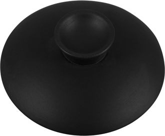 NUOBESTY Keramik Teekannendeckel Ersatz 84cm Auslaufsicherer Teekessel und Teetassendeckel Zarter Haushaltsdeckel f&uuml;r Teekannen und Teetassen Dunkelbraun