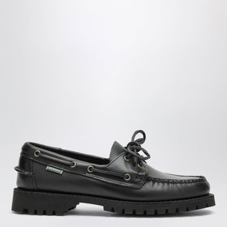 Sebago Ranger Loafer aus schwarzem Wildleder
