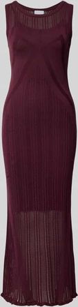 Jake*s Strickkleid mit Rundhalsausschnitt