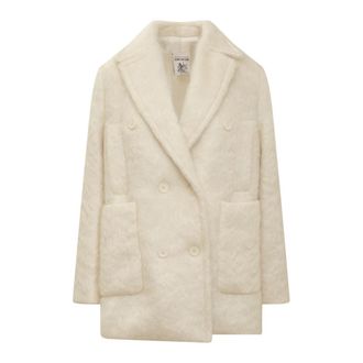 Semicouture Coats - - Coats - Damen - Beige - L