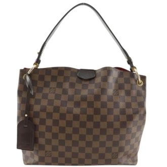 Louis Vuitton Pre-owned Graceful PM Damier Schultertasche - - Pre-owned - Damen - Braun - ONE SIZE