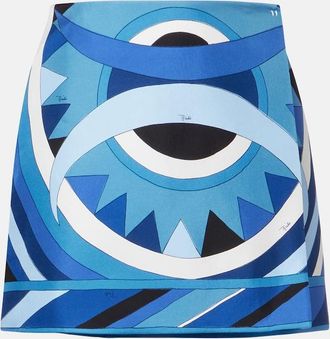 Pucci Minirock aus Seide