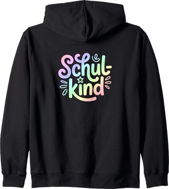 Mapanoli Design Schulkind Sternen - S&uuml;&szlig;es Design f&uuml;r Einschulung Kapuzenjacke