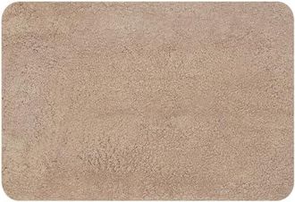 Spirella Badematte Lamm aus Mikrofaser, 55 x 65 cm, Nougat