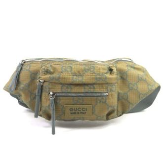 Gucci Sac Banane Pre-owned - Homme - Pre-owned - Vert - Taille: ONE Size