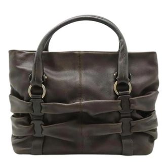 Ferragamo Pre-owned Tote Bag - - Pre-owned - Damen - Braun - ONE SIZE