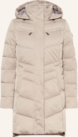 Gil Bret Steppjacke Mit Abnehmbarer Kapuze beige