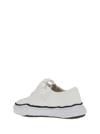 Miharayasuhiro Unisex Sneakers Cotton White Upper Trainers